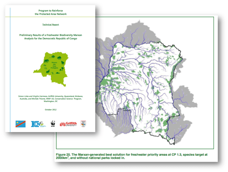 Maps in Action: Key Freshwater Biodiversity Areas and protected area ...