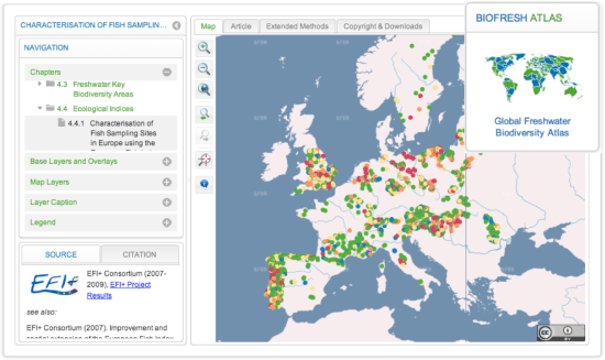 Maps in Action – the European Fish Index | The Freshwater Blog
