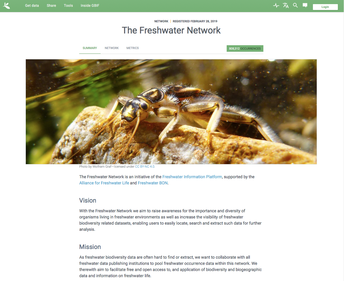 Publishing with the Freshwater Information Platform | The Freshwater Blog