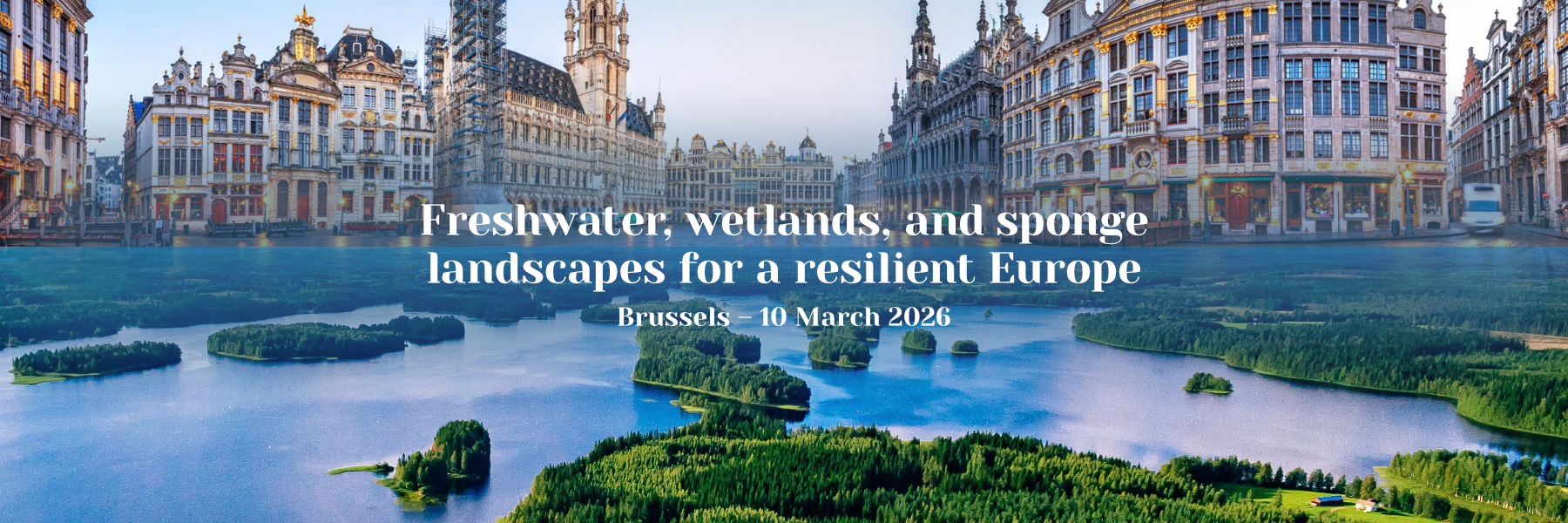 Freshwater, wetlands and sponge landscapes for a resilient Europe | The ...